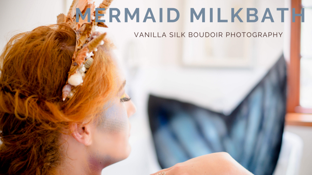 The Mermaid Milk Bath Boudoir - Vanilla Silk Boudoir Photography
